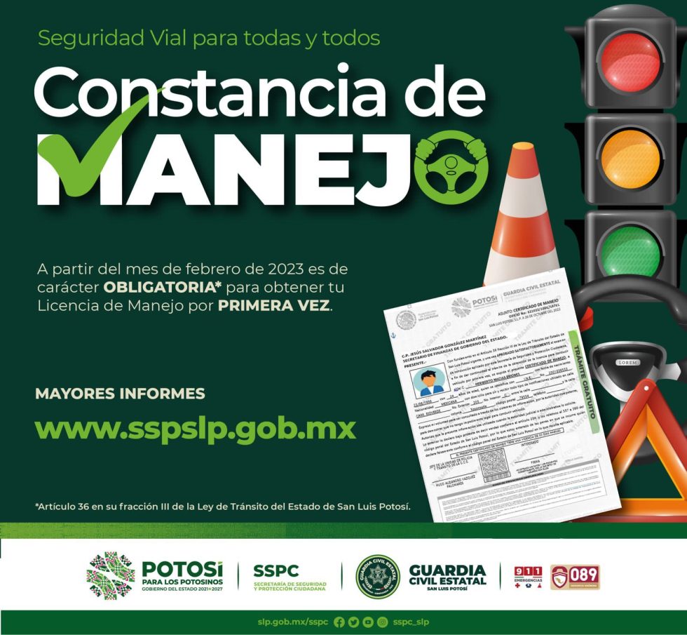 CONOCE CÓMO OBTENER TU CONSTANCIA DE MANEJO, PARA EL TRÁMITE DE LICENCIAS DE CONDUCIR POR ...